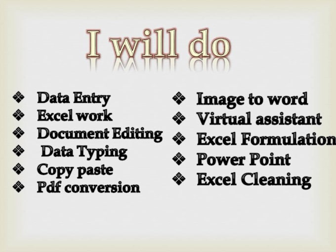 Do excel data entry, typing, pdf convert by Gurug_excel | Fiverr Do excel data entry, typing, pdf convert by Gurug_excel | Fiverr