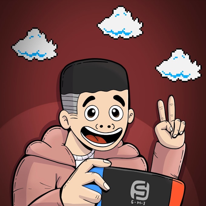 Create cartoon characters for people on a budget by Jbc_studios03 | Fiverr