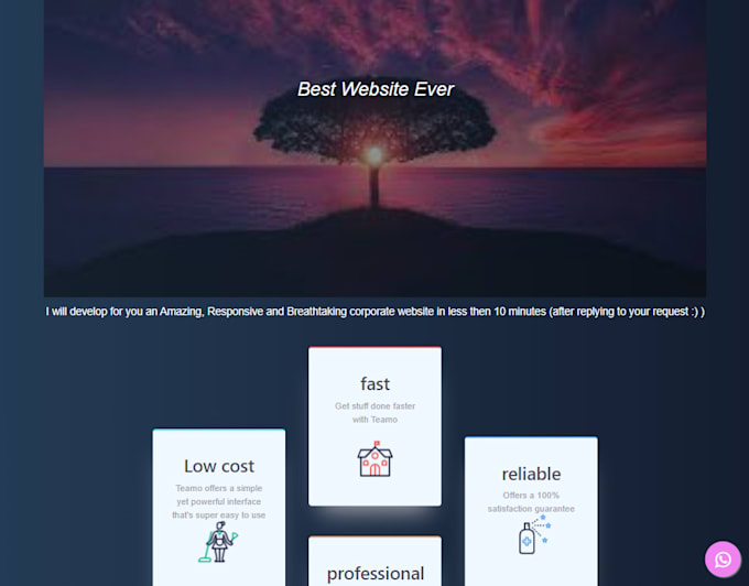 Do and design responsive landing page in less than 10 minute by ...