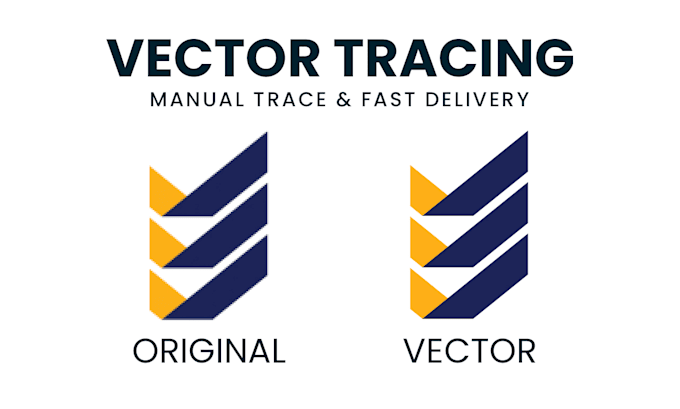 Vector tracing your image and logo by Abirasa | Fiverr