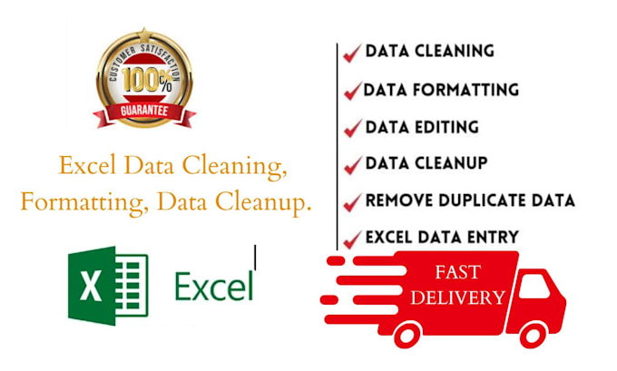 Do excel data cleaning formatting data cleanup by Ady209 | Fiverr