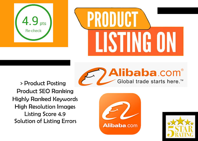 Do product listing on alibaba, posting alibaba listings by Dane_victor ...