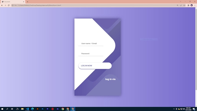 Make a website for you using html and css by Talemanjan | Fiverr