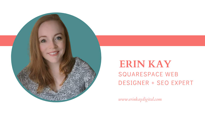 Design and build your custom squarespace website by Erinkay378 | Fiverr