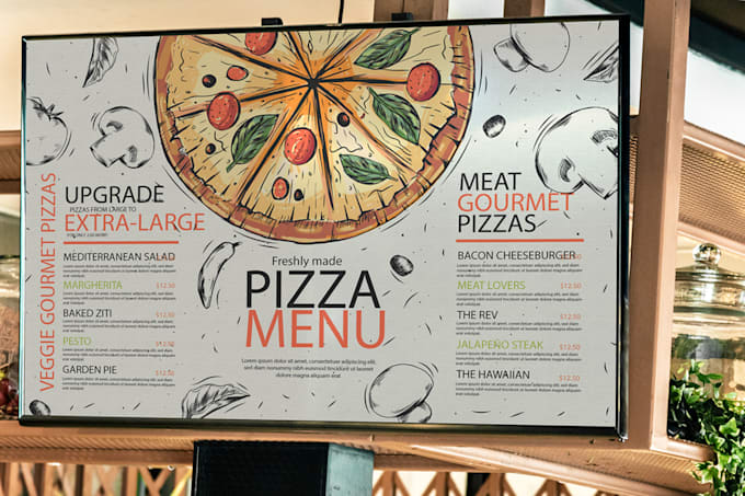 Design tv screen menus or digital menus for restaurants by Mahesh_3000 ...