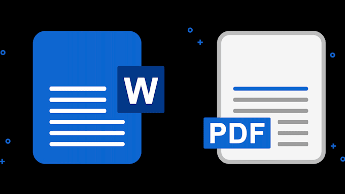 Convert pdf to word or word to pdf file by Russellespaldon | Fiverr