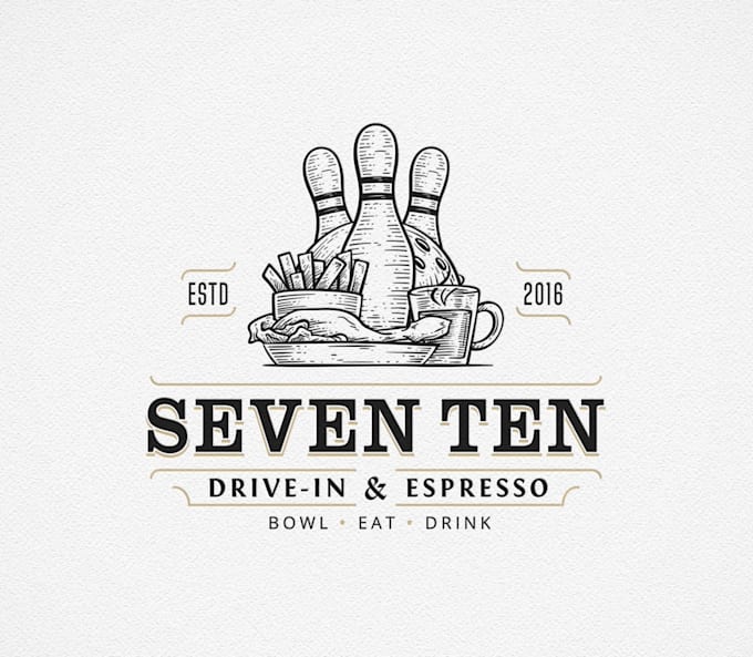 Design modern awesome bowling logo by Declan_hayes5 | Fiverr