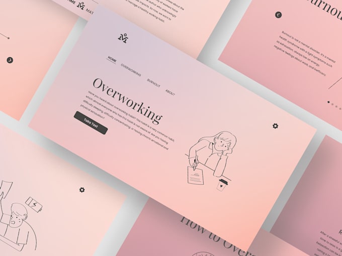 Make a good interface design for your page or apps by Bloobearee | Fiverr