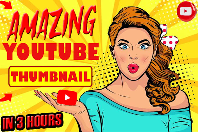Design an amazing youtube thumbnail in 3 hours by Waqasmentor | Fiverr