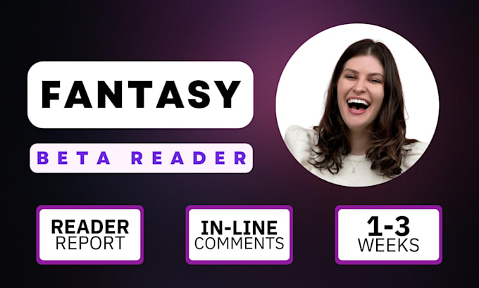 Professionally beta read your fantasy novel by Katelynrothney | Fiverr