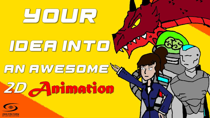 Make a cool 2d animation for you by Void_factory | Fiverr