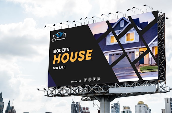 Design yard sign, shop sign, billboard, sign board, signage design by ...