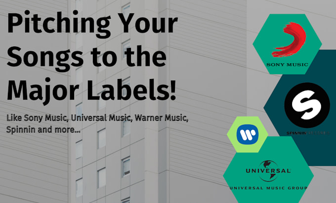 Pitch your songs to the major labels by Musicbymertcan | Fiverr