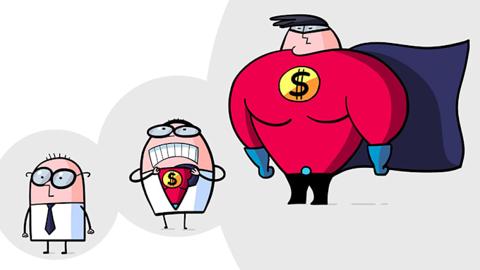 Make animation of customized superhero character transformation with ...