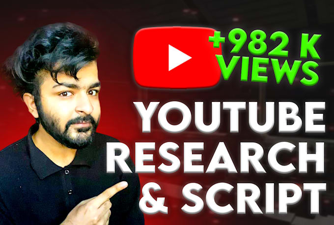 Research and write a engaging youtube video script by Yuvrajart | Fiverr Research and write a engaging youtube video script by Yuvrajart | Fiverr