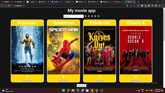 Make you a customized website using the mern stack by Mariammdhaffar ...