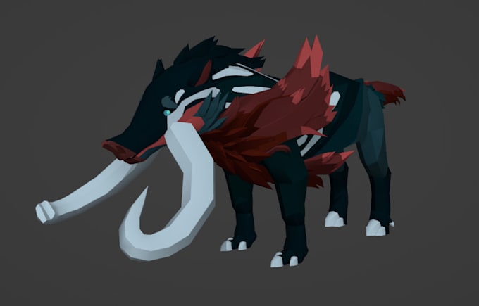 3d model creatures for your roblox game in blender by Acrasixa | Fiverr