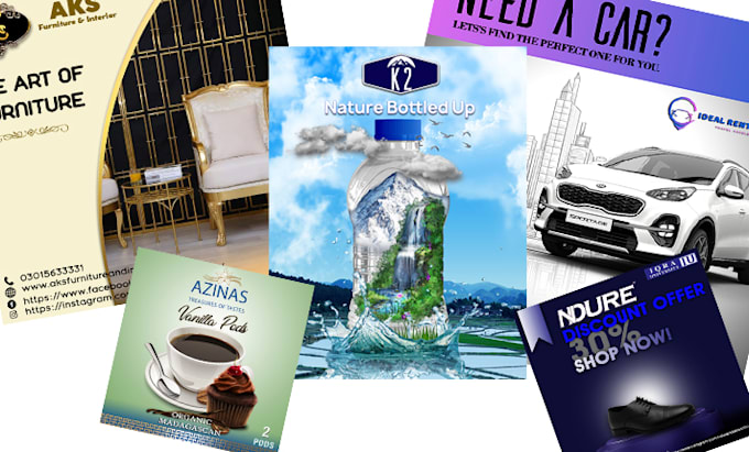 Create attractive and effective social media post by Artedesigno | Fiverr