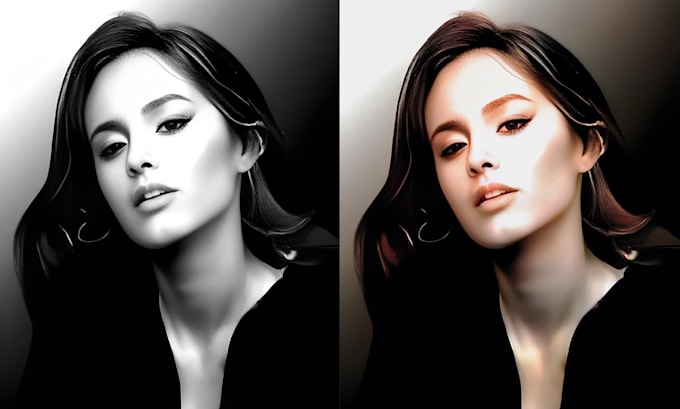 Color your black and white photo using ai by Drzhao | Fiverr