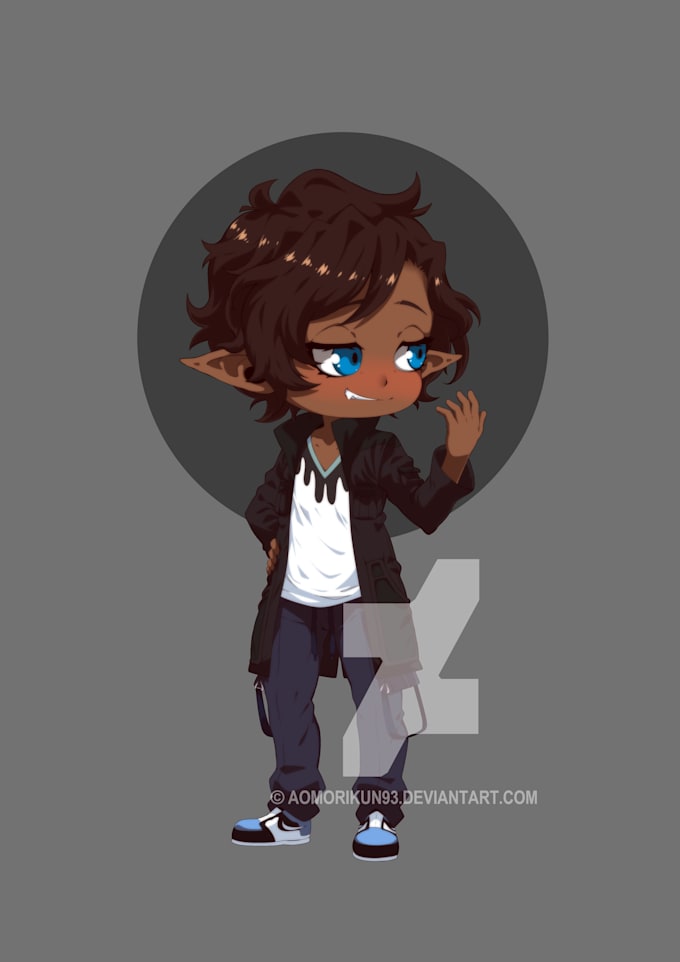 Draw chibi anime style by Amagahara_std | Fiverr