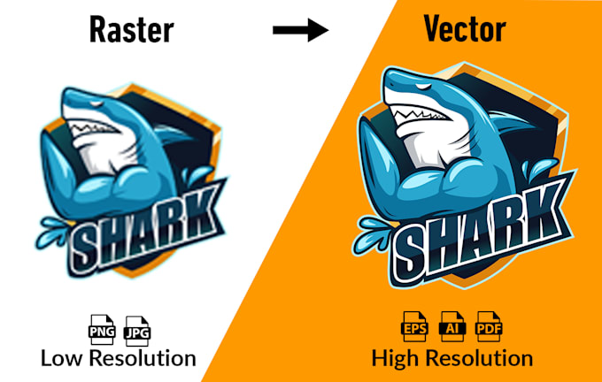 Vectorize your logo and convert the image to vector format by Rubina_noor | Fiverr