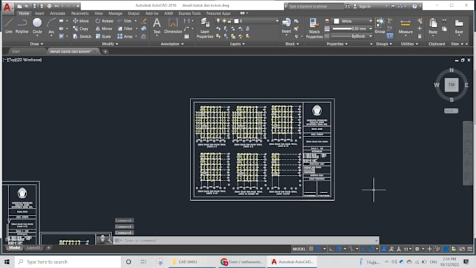 Make your 2d design using autocad by Nathanaelsr23 | Fiverr