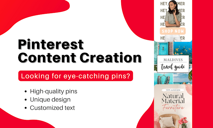 Create Eye Catching Pins For Your Pinterest Account By Heyitsveri Fiverr 