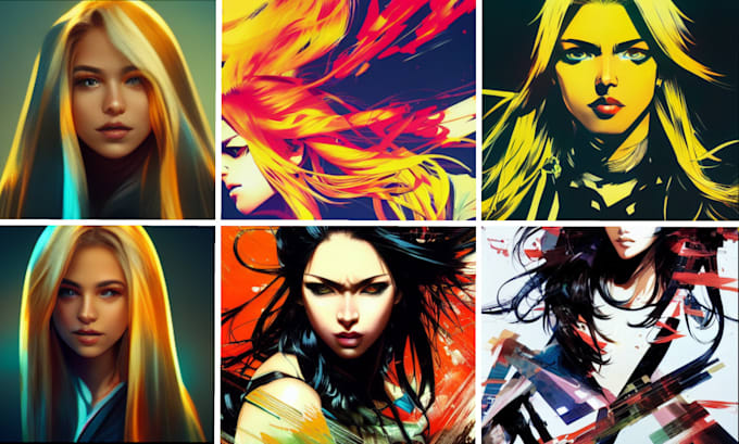 Draw professional tik tok headshot profile picture, icon, portrait by ...