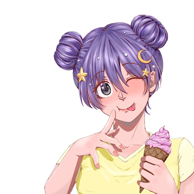 Draw 2d character for you by Sisil_172 | Fiverr