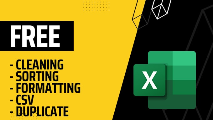 Excel Data Cleaning Formattingdata Clearup Remove Duplicate Data By Shukansheth Fiverr 6527
