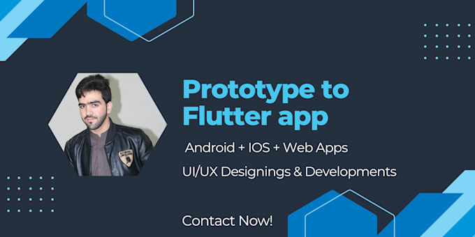 Design flutter app, convert figma ui design to flutter app by Qalbeali10 | Fiverr