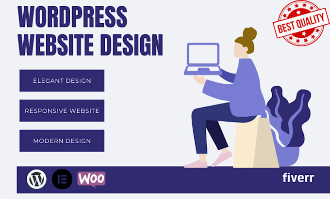 Build modern and responsive wordpress website design by Dreamideasmaker | Fiverr