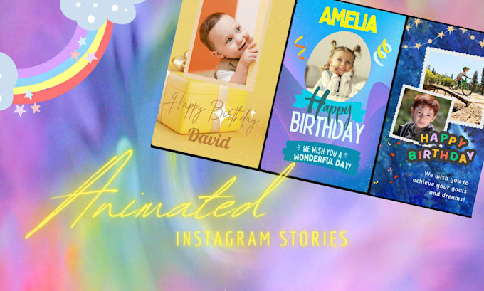 Create a beautiful animated instagram story video by Dianakhe | Fiverr