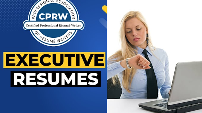 Review,update c level,senior,director, vp,svp,executive resume, and ...