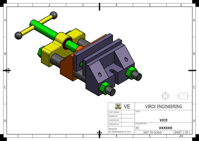 Design 2d,3d models and production drawings by Sahdeepvirdi | Fiverr