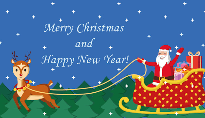 Make animated greeting postcards in a simple vector style by Liza_bond ...