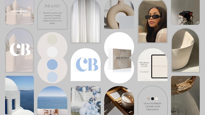 Curate a magnetic brand identity for you by Kyshiamorris | Fiverr