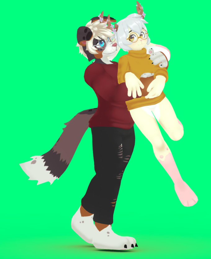 Facerigvrchat Avatar Furry Nsfw Sfw For Vrchat Unreal Engine Character By Johnmike1 Fiverr