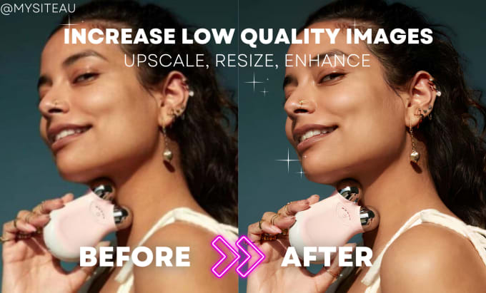 Enhance, upscale, restore and improve low resolution images by Mysiteau ... Enhance, upscale, restore and improve low resolution images by Mysiteau ...