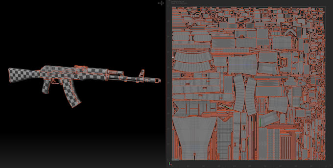 Uv unwrap your 3d model by Rcsmodels | Fiverr