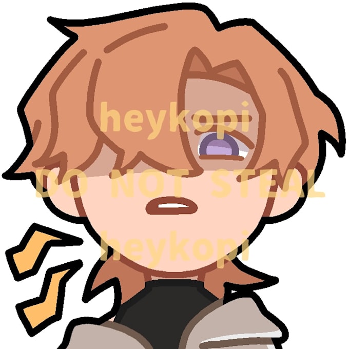 Draw custom chibi emotes by Heykopi | Fiverr
