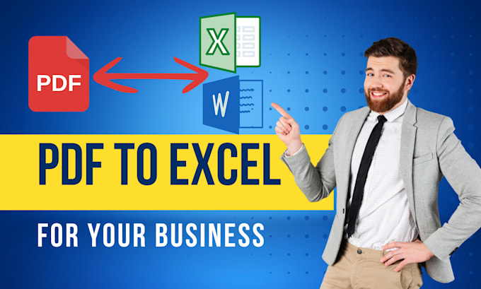 Convert pdf to excel by Pssapkota | Fiverr