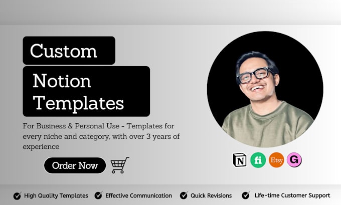 Build innovative custom notion templates for all your needs by ...
