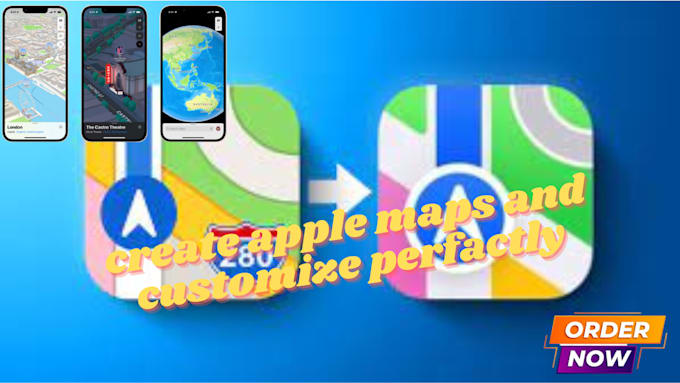Create apple maps and customize perfactly by Bijoy85 | Fiverr