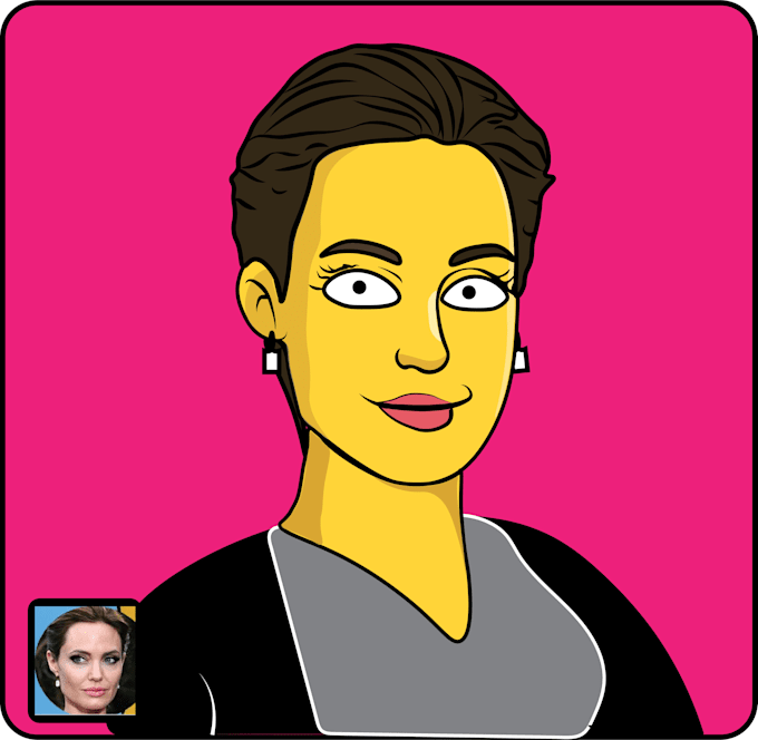 Draw you as a yellow cartoon by Bearart301 | Fiverr