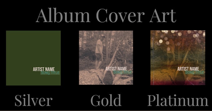 Design a simple album cover by Sourpacksuper | Fiverr