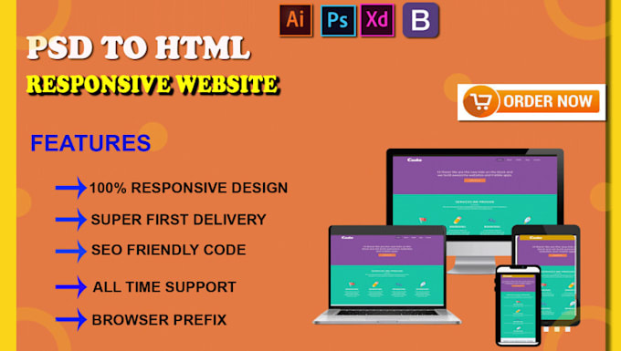 Responsive and seo friendly website design by Ibnul05 | Fiverr