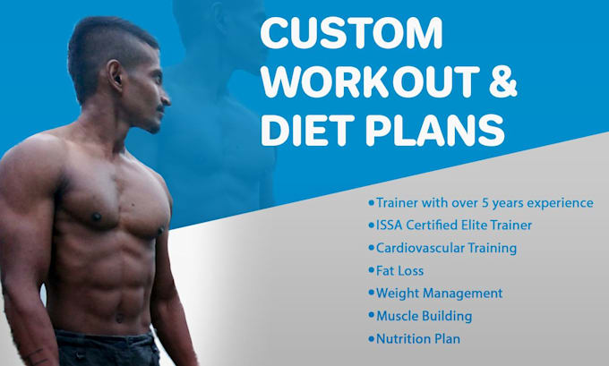 Create a custom workout and nutrition plan by Neowijesinghe | Fiverr
