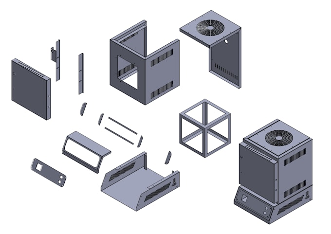 Design for manufacturing, 2d 3d cad modeling by Esseilystudio | Fiverr