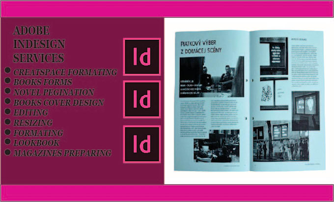 Do any adobe indesign project by Aima_graphics | Fiverr